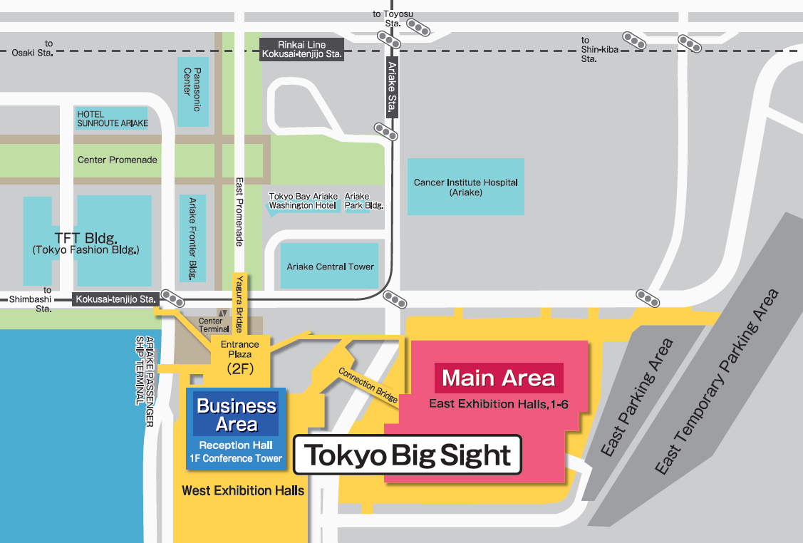 Access to the Venue｜AnimeJapan 2016